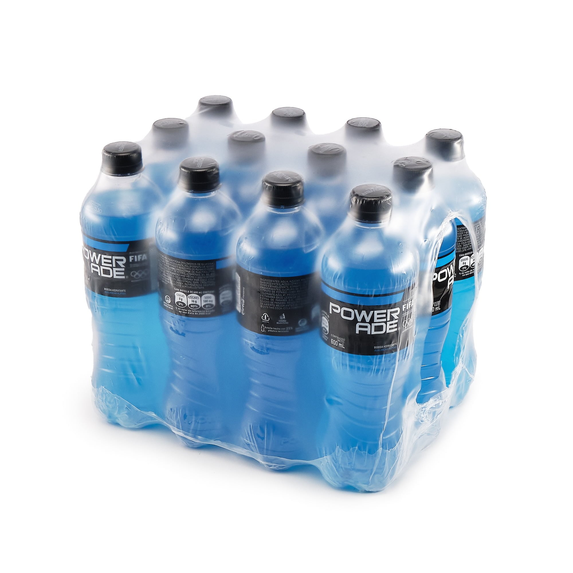 CAJA POWERADE AZUL 12U – Iris Panama