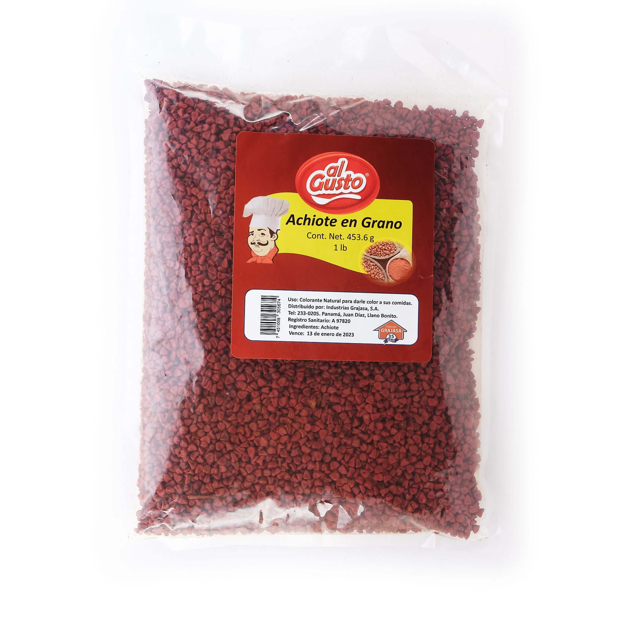 ACHIOTE EN GRANO 1LB AG – Iris Panama
