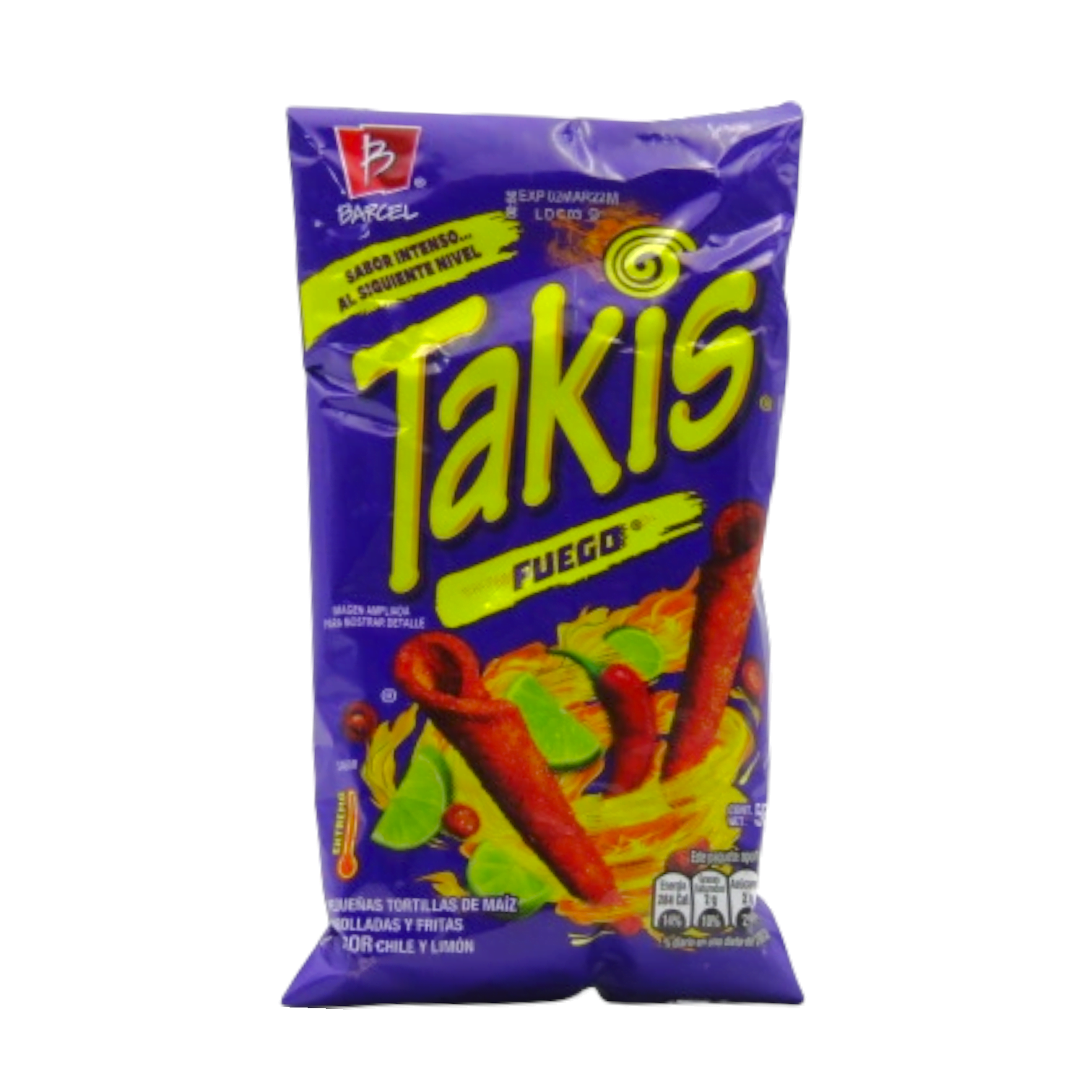 TAKIS SABOR FUEGO 12U 56G – Iris Panama