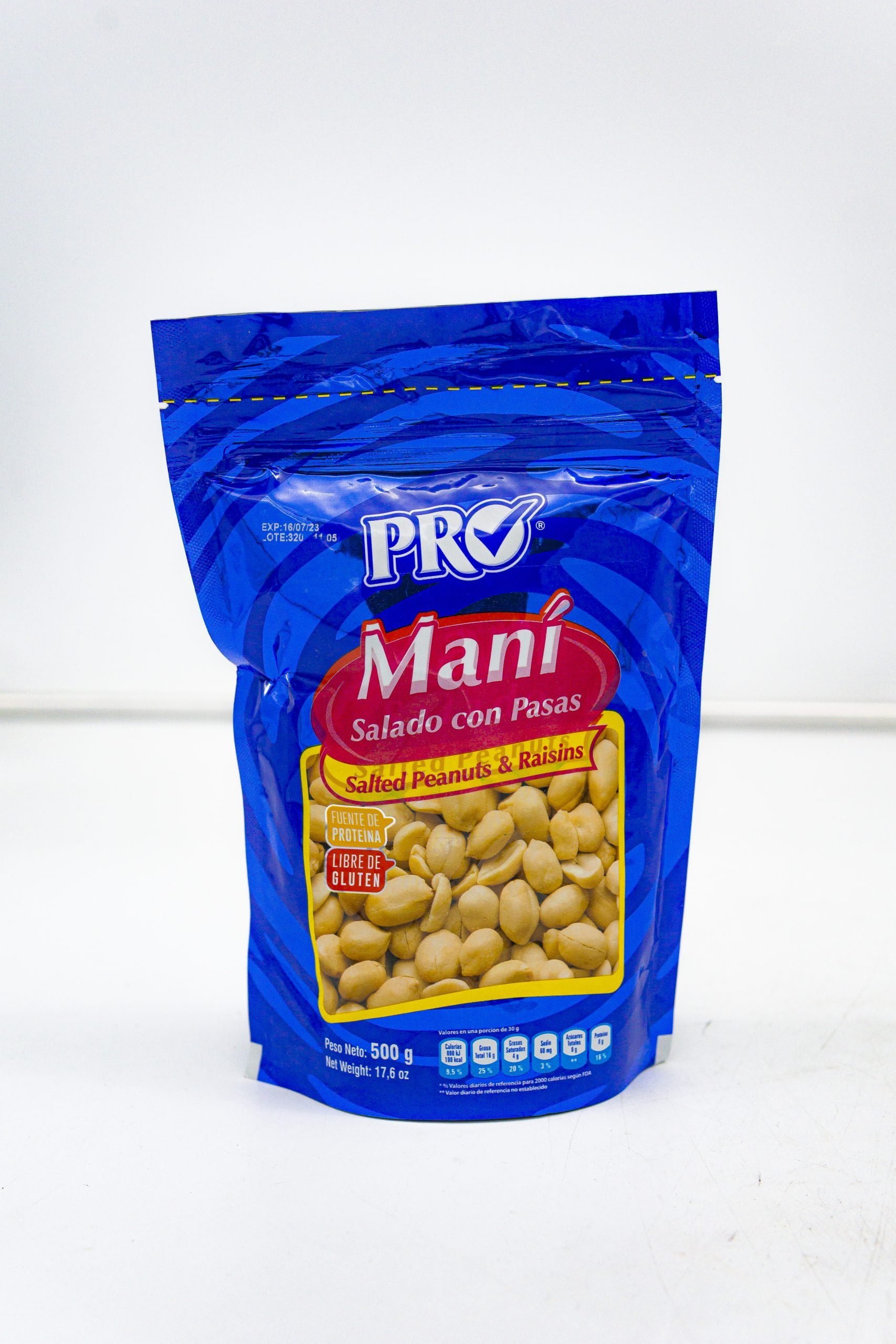 PRO MANI SALADO – 500G – Iris Panama