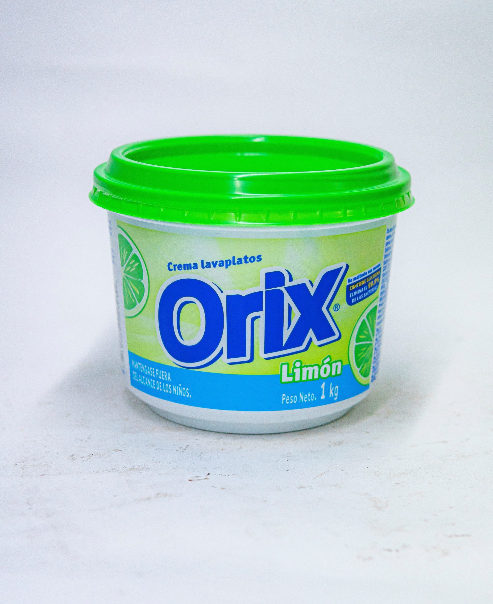 ORIX CREMA LAVAPLATOS LIMON 1KG +ITBMS – Iris Panama